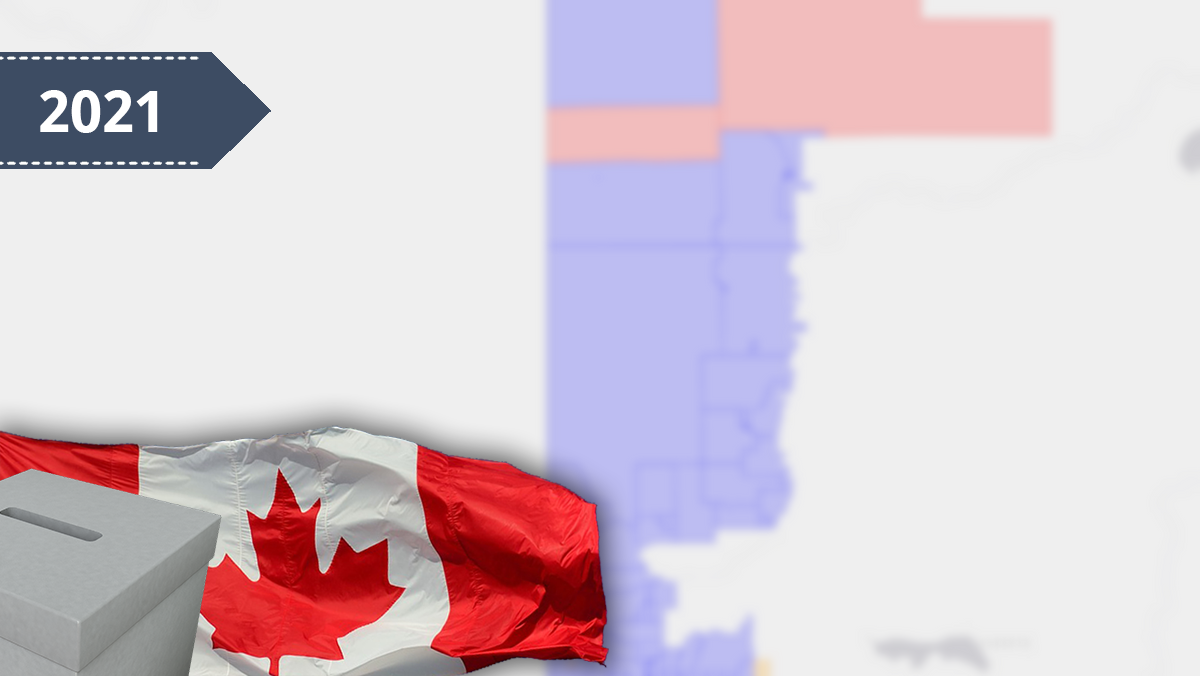 Grande Prairie—Mackenzie, AB - 2021 Federal Election Results Map