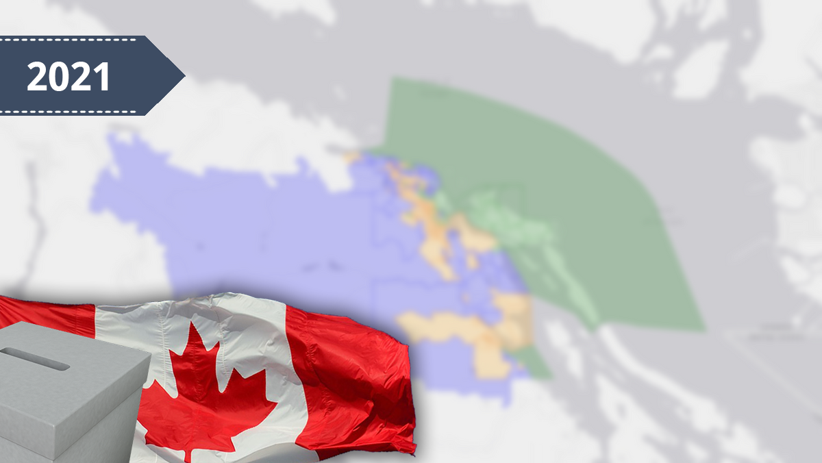 Nanaimo—Ladysmith, BC - 2021 Federal Election Results Map