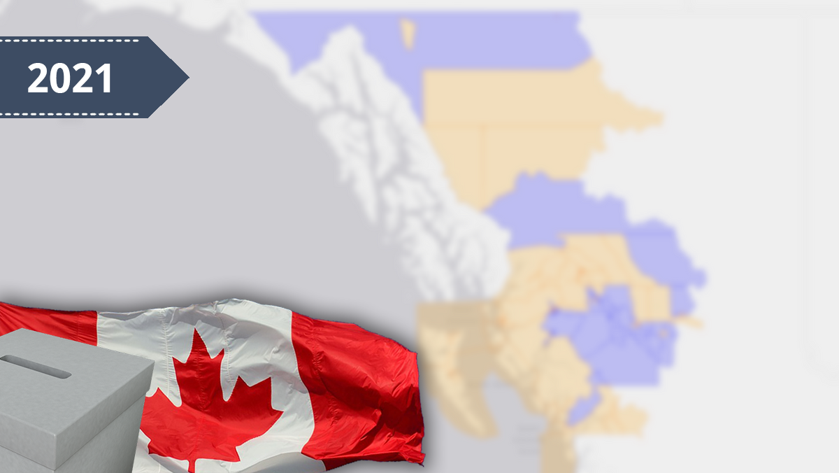 Skeena--Bulkley Valley, BC - 2021 Federal Election Results Map