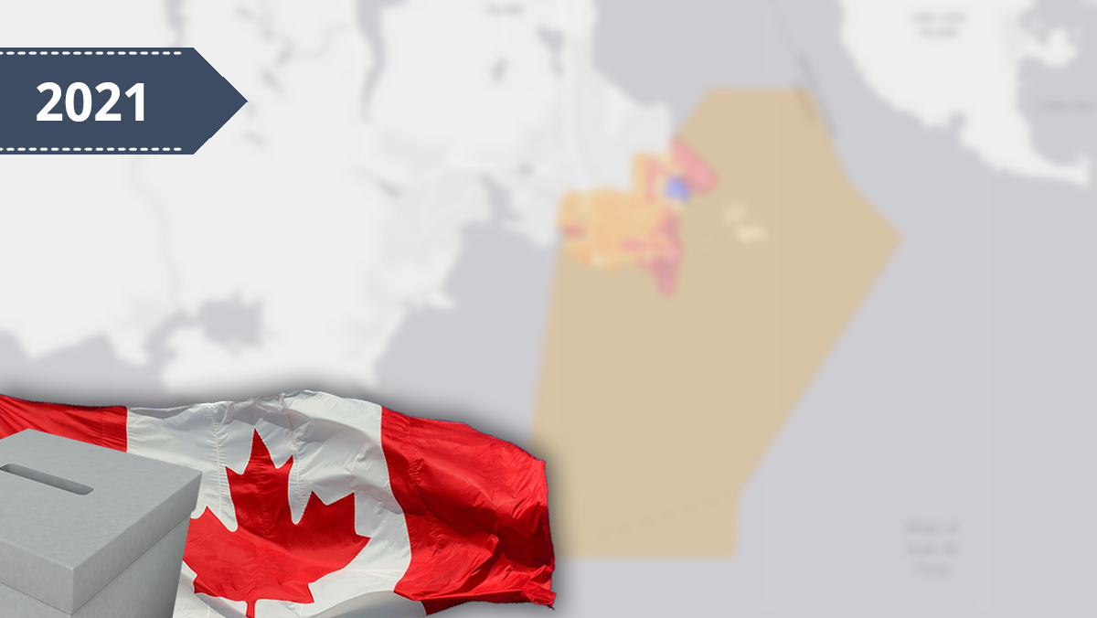 Victoria, BC - 2021 Federal Election Results Map